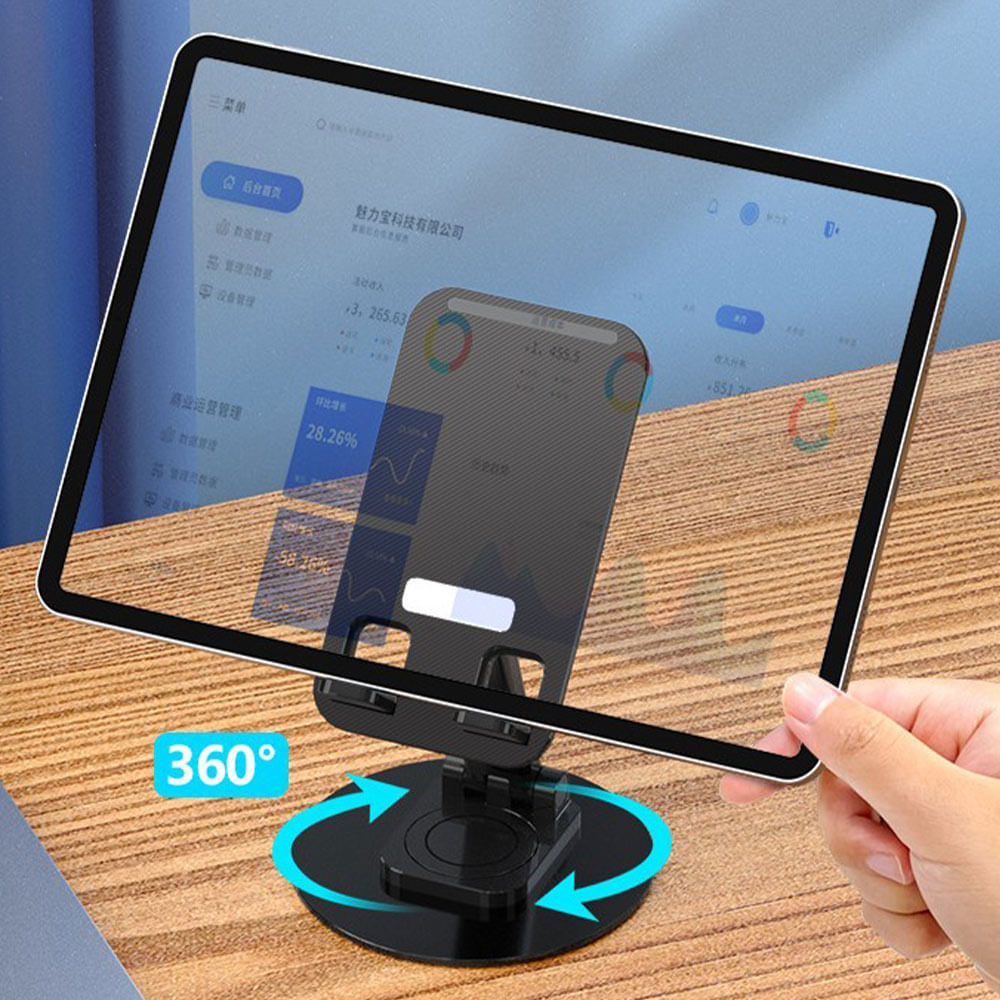 Soporte Roadtrip escritorio 360° celular/tablet - Coolbox