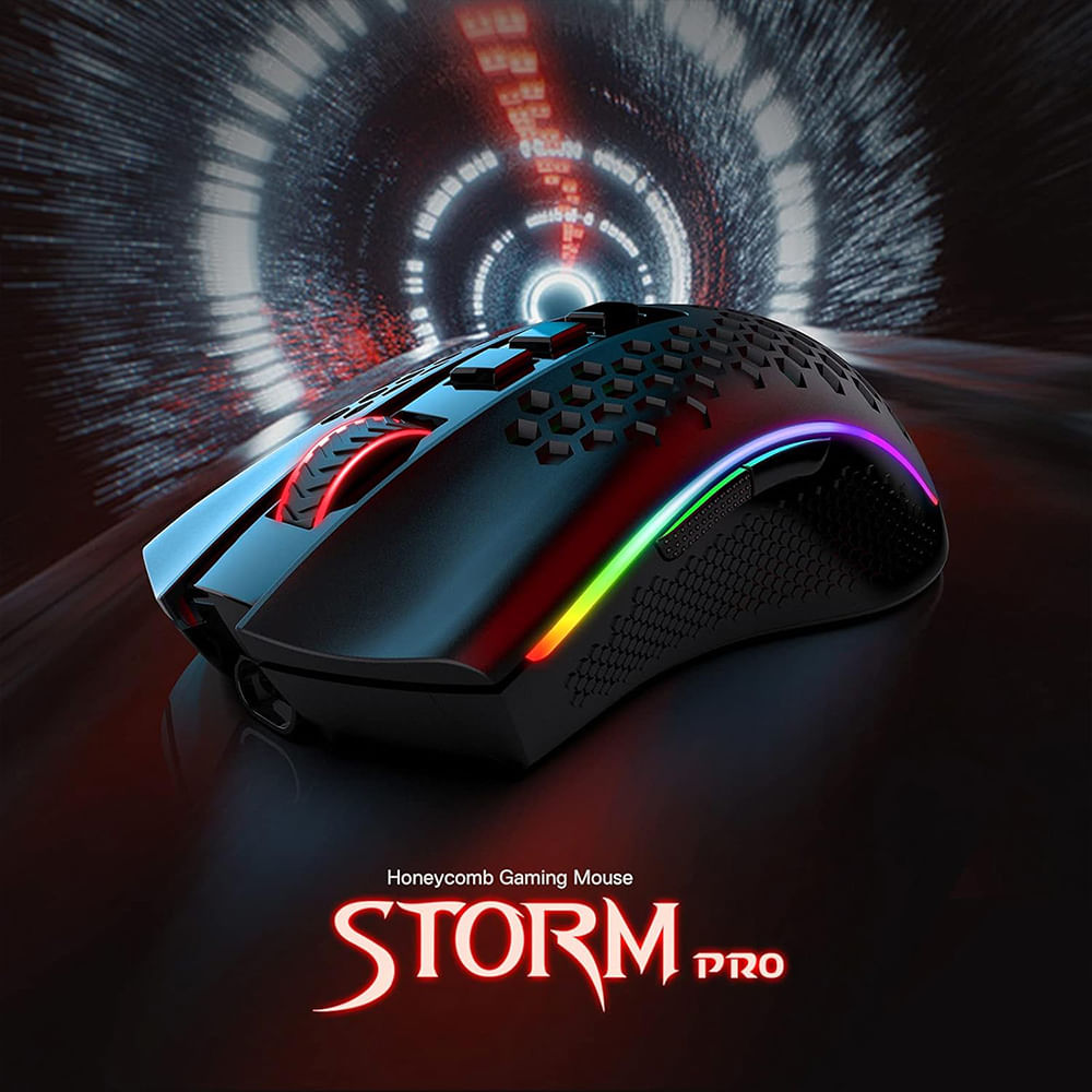 Mouse gamer Redragon Storm Pro M808-KS RGB - Coolbox