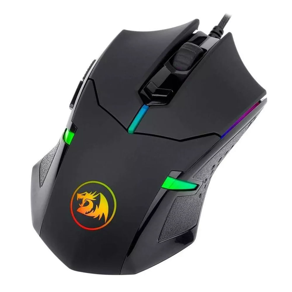 Mouse gamer Redragon M601-RGB Centrophorus RGB alámbrico, conexión USB ...